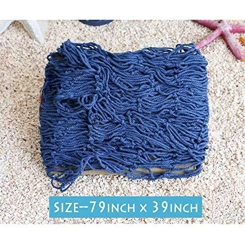 MerceHygea Cotton Fishing Net Decorative 79 Inch Beach Themed Decor ...
