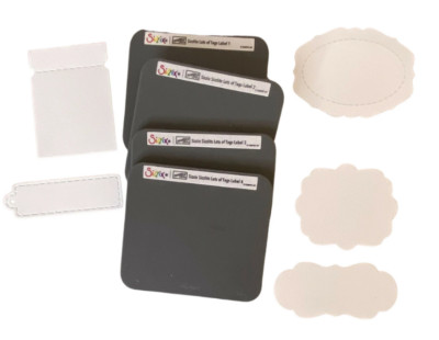 Stampin Up Retired Big Shot Sizzlits Die Cuts 4 Pack Lots of Tags | eBay