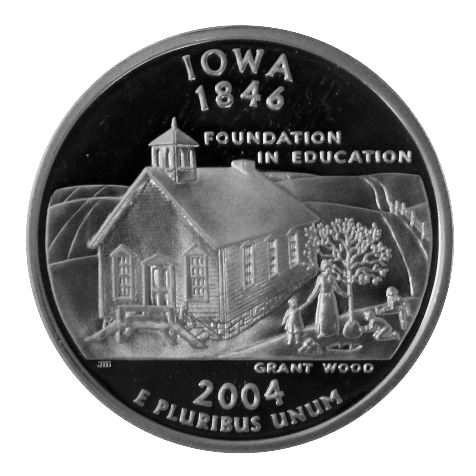 2004 S State Quarter Iowa Gem Deep Cameo Proof 90% Silver | eBay