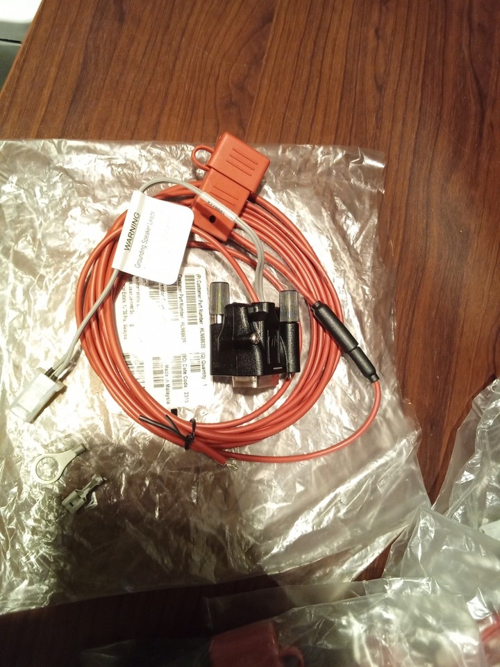 Motorola HLN6863B Ignition/Speaker Cable XTL1500 2500 5000 APX7500 4500 ...