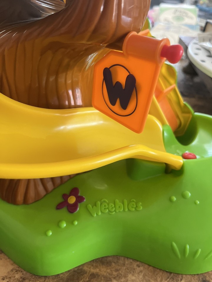 Playskool 2009 Weebles Wobble Musical Treehouse Slide w/ Sounds ...