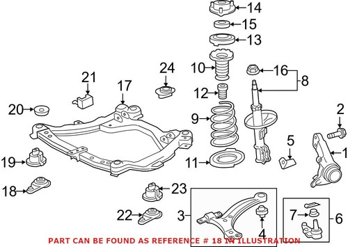 Genuine OEM Engine Mount Bracket for Toyota 5103607010 | eBay