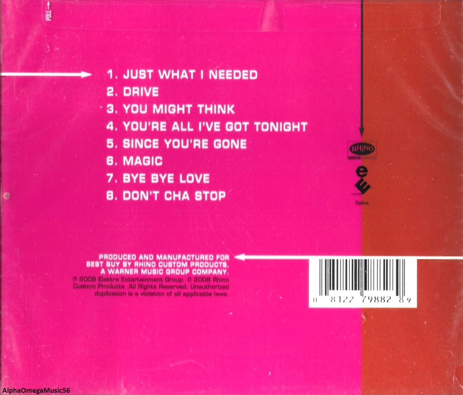 THE CARS - Classic Tracks/Limited Edition - New Wave Synth-Pop Rock ...