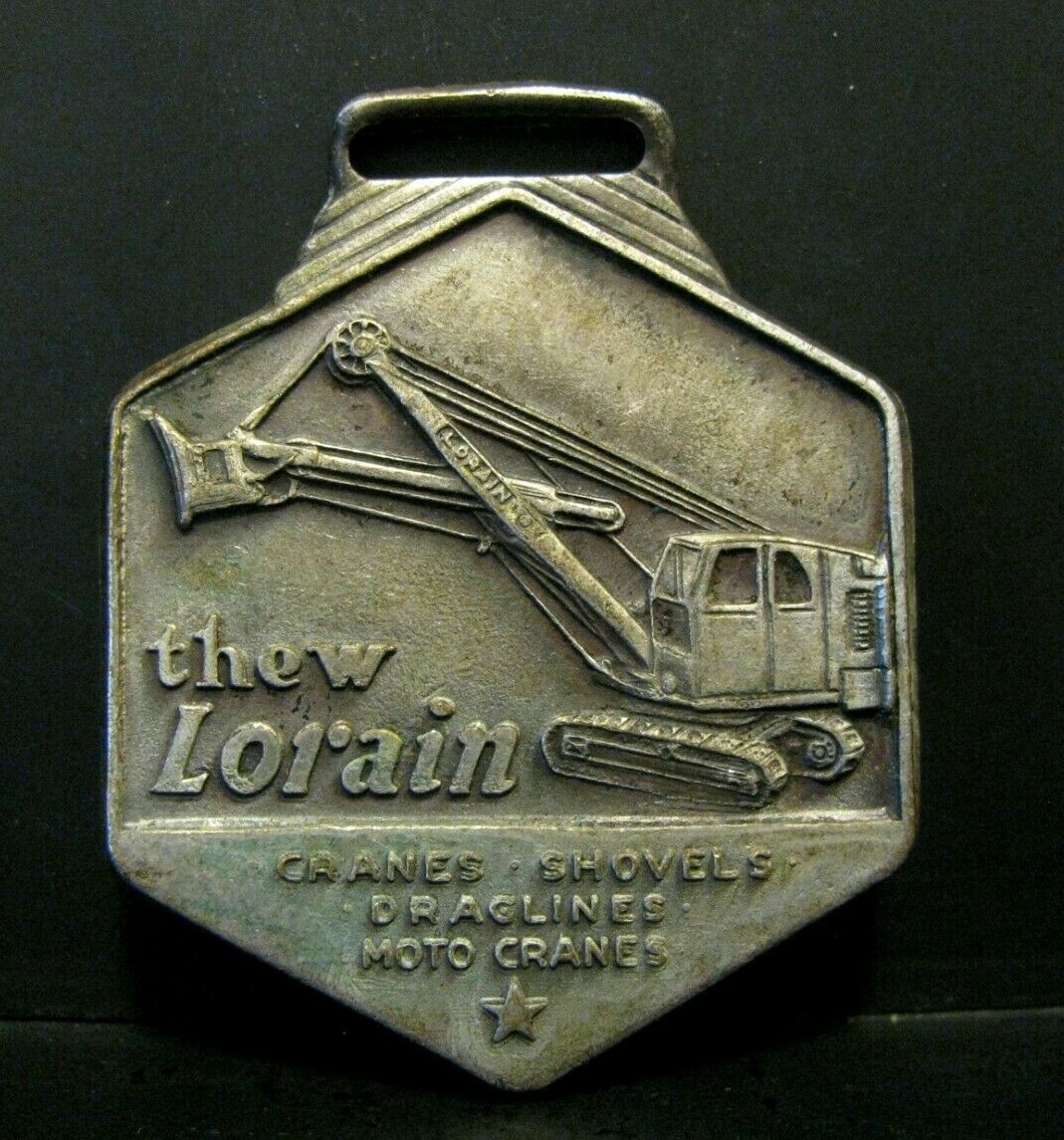 Thew Lorain Dragline Front Shovel & Truck Cranes Advertising Pocket ...