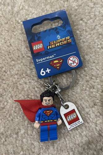 LEGO Superman KeyChain / Keyring 853952-Brand New-Fast Shipping Option ...