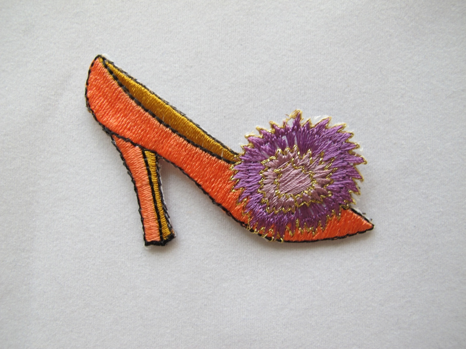 Lady Shoe,High-heel Shoe,Sandals,Shopping Embroidery Iron On Applique ...