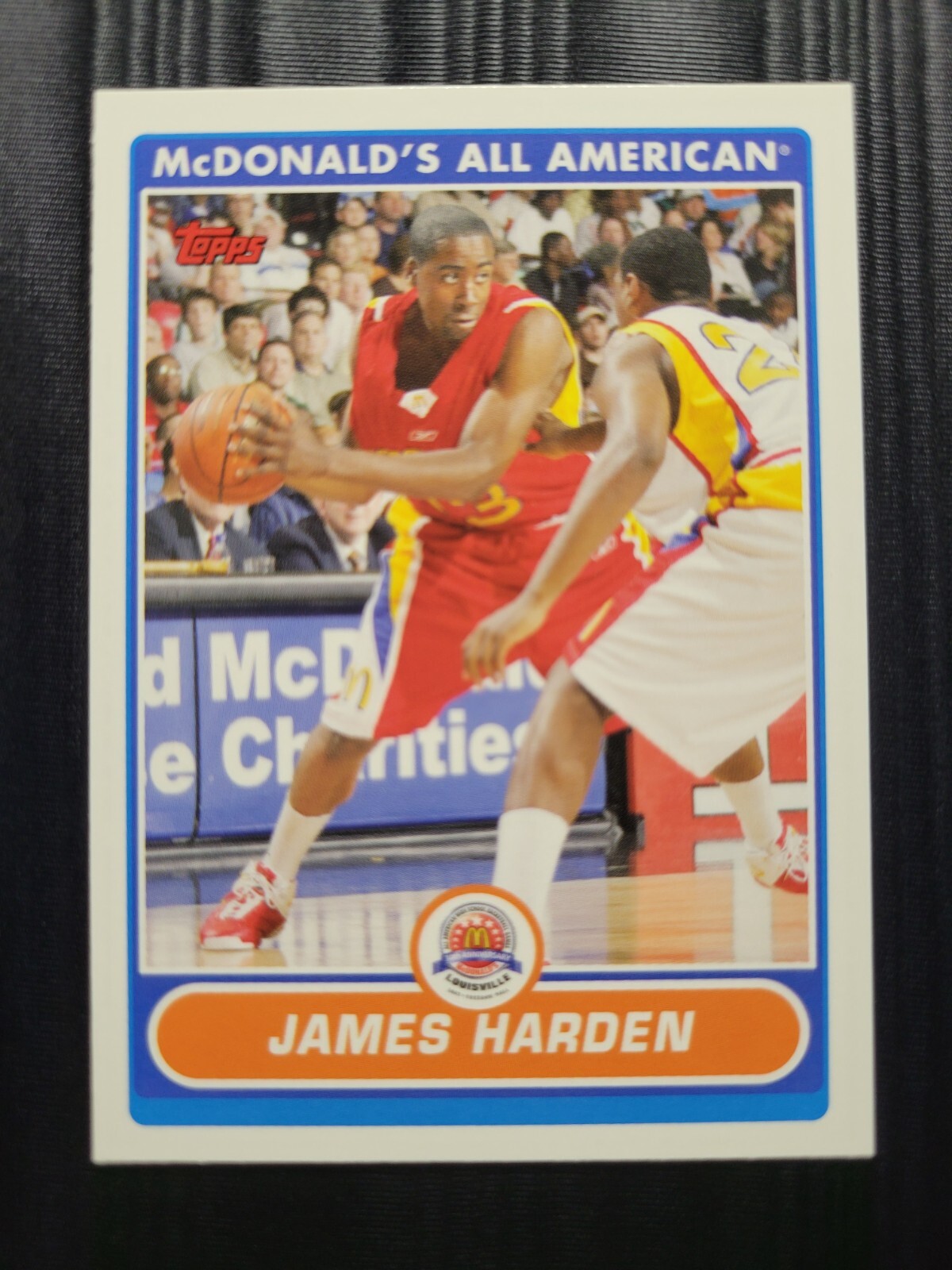 James Harden 2007 TOPPS MCDONLDS ALL-AMERICAN ROOKIE RC #JH OKC THUNDER ...