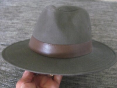 HENSCHEL HAT CO USA Outback Canvas Hat Mens Large (CH) | eBay