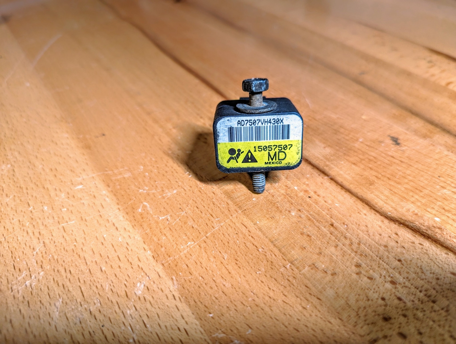 GM OEM Airbag Air Bag Srs-front Impact Sensor 15057507 for sale online ...