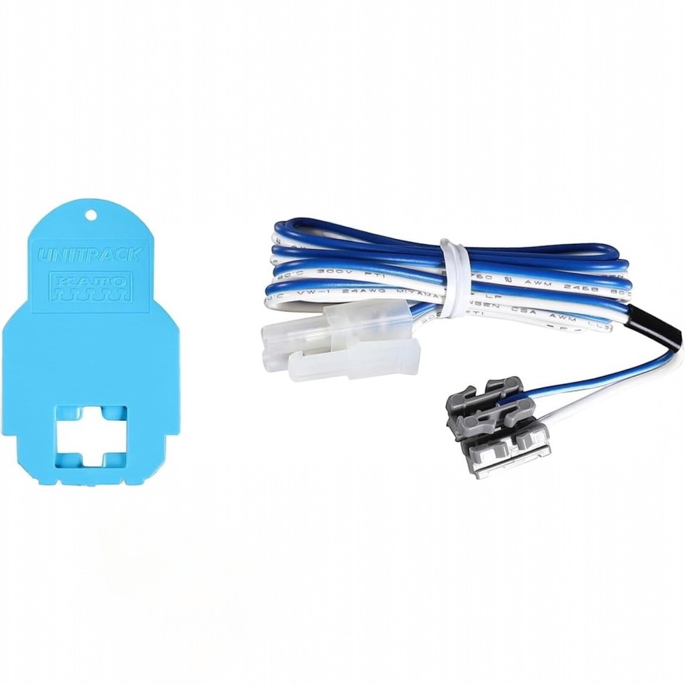KATO 24-818 Terminal Uni-Joiner 90cm Power Feed Cable for N HO Track ...