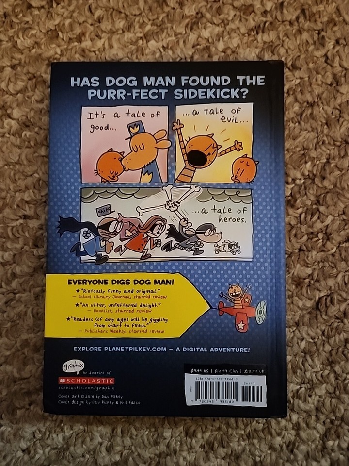 Dog Man Ser.: Dog Man and Cat Kid by Dav Pilkey (2017, Hardcover ...