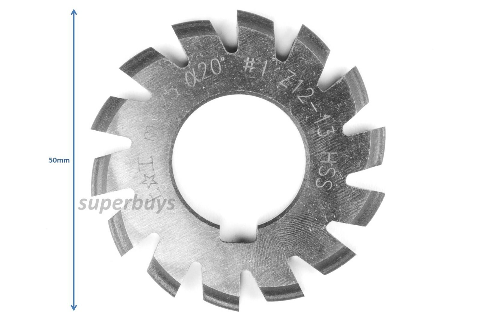 M1.25 No.1 20 Degree HSS Involute Module Gear Cutter Rack Milling Lathe ...