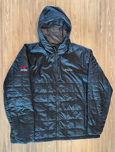 SIMMS Insulated Primaloft Fall Run Men’s Hoody XXL Black Full Zipper Mens Jacket | eBay