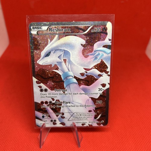 2013 Pokemon: RESHIRAM RC22/RC25 [Legendary Treasures Full Art Damage ...