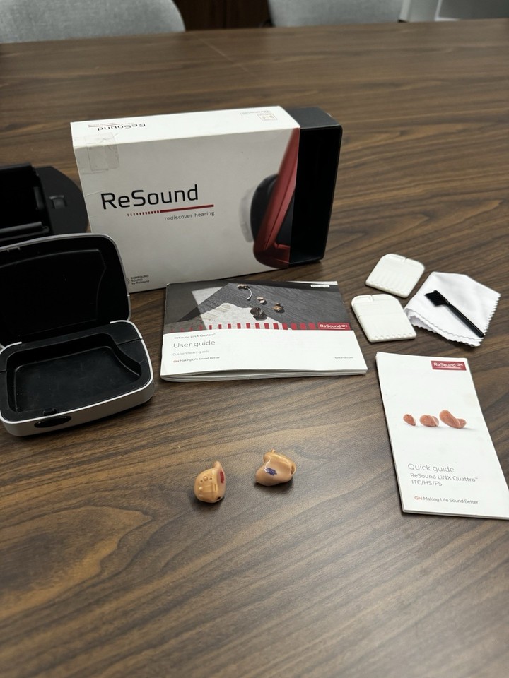 ReSound LS5 ITE Hearing Aids Pair – In-The-Ear – Tested & Reset – With ...