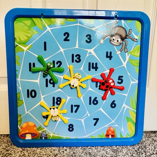 Lakeshore Magnetic Bug Toss Game Math Numbers Alphabet | eBay
