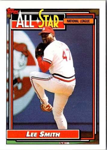 1992 Topps Lee Smith #396 St. Louis Cardinals Baseball Card | eBay