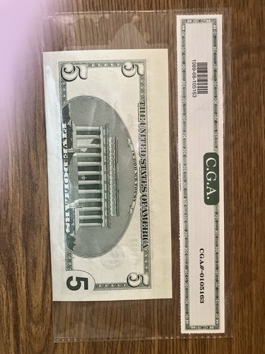 2003 $5 Federal Reserve Note Error Star Note | eBay