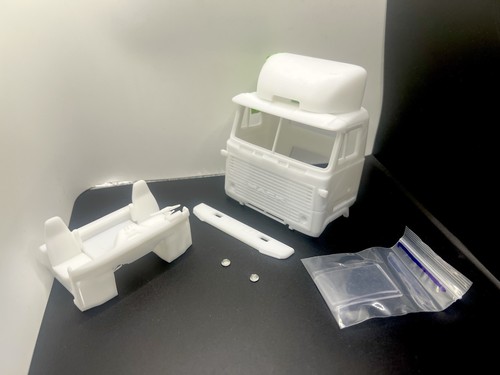 1/25 Resin Mack MH Ultraliner Day Cab Model Truck Conversion for AMT ...