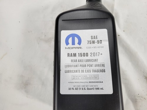 Gear Lubricant SAE 75W-90 OEM Mopar 68340460AA for sale online | eBay
