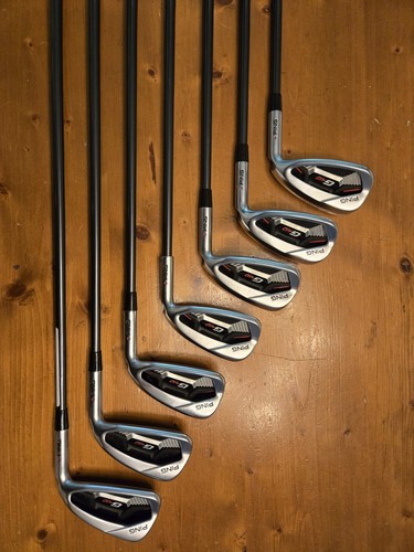 Ping G410 Iron Set 5-PW, AW (Ping TFC 80 SR Flex Graphite Shafts) | eBay