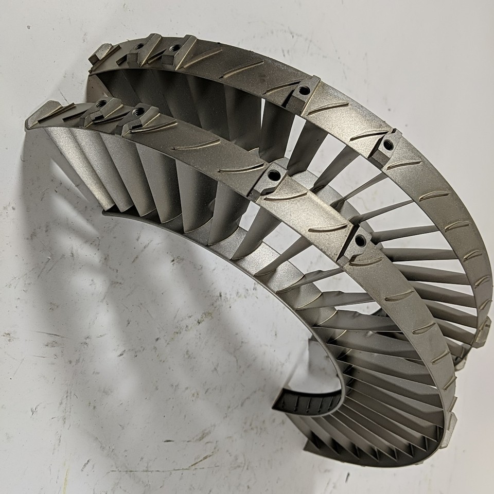 ALF 502 Jet Engine Vane Assembly Pair Aircraft Aviation Up cycle Set E ...