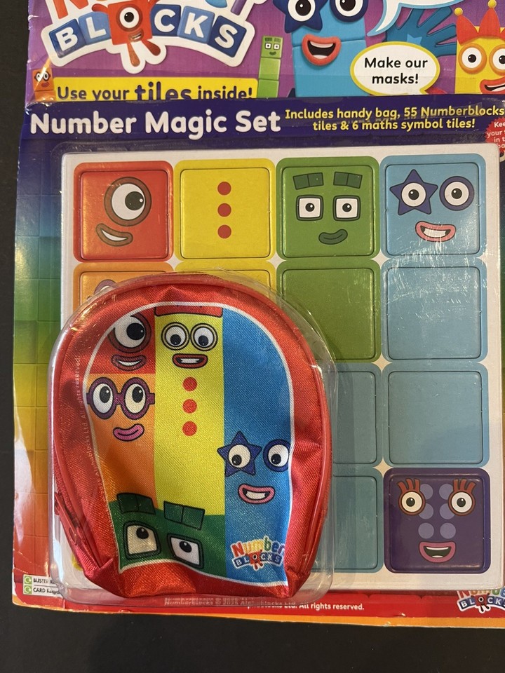 CBEEBIES NUMBER BLOCKS MAGAZINE #46 With Number Magic Set Incluided ...