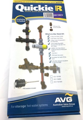 AVG QIK15RCV Quickie Kits Raised Quick Installation Kits, Regular Post ...