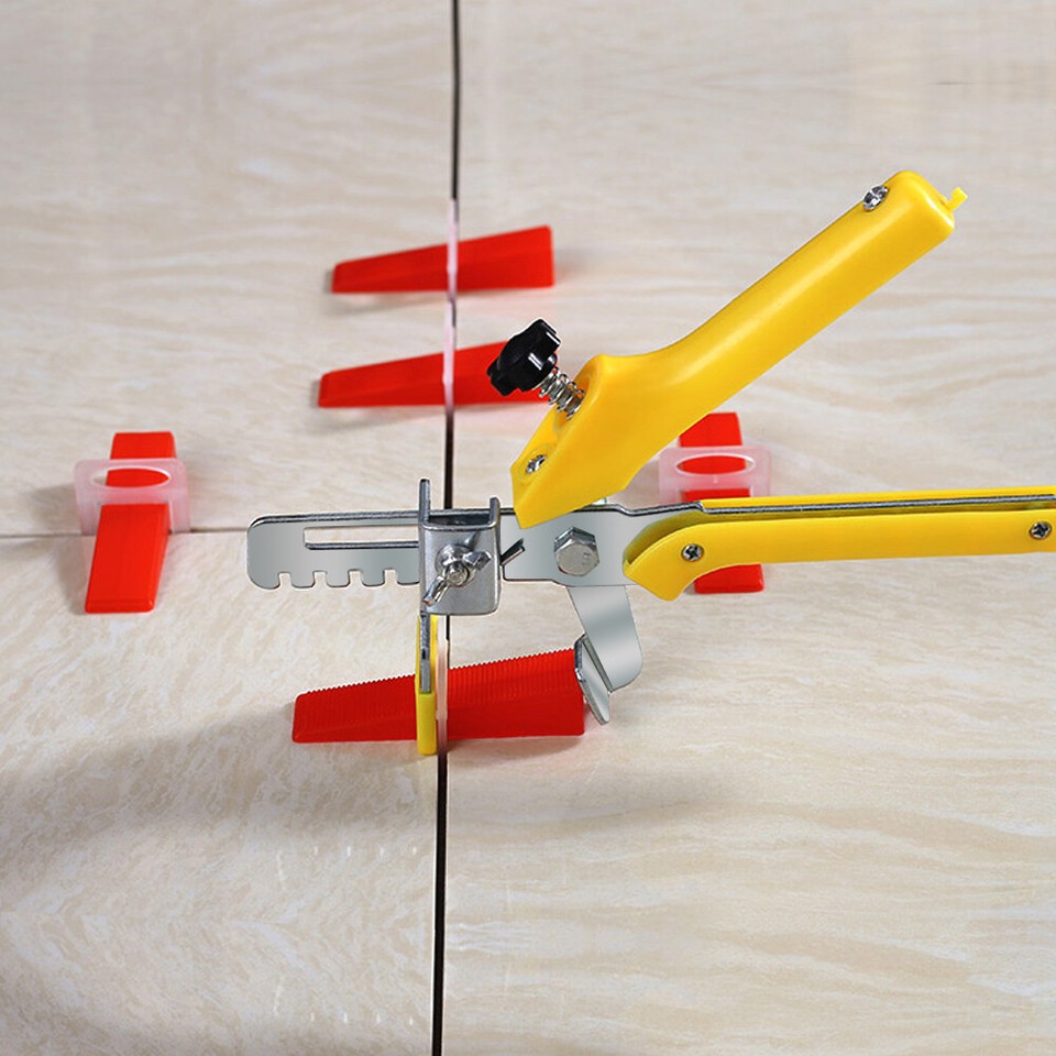 500PCS 1/8" 3mm Clips Tile Leveling System Kits Floor Wall Spacer ...