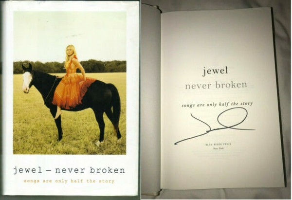 Never Broken By Jewel Signed 1st Edition For Sale Online Ebay