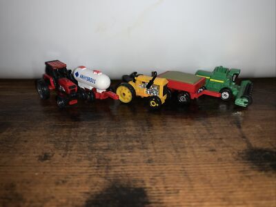Vintage Micro Machines Farm Tractor Agricultural AG Vehicle Lot 5 ...