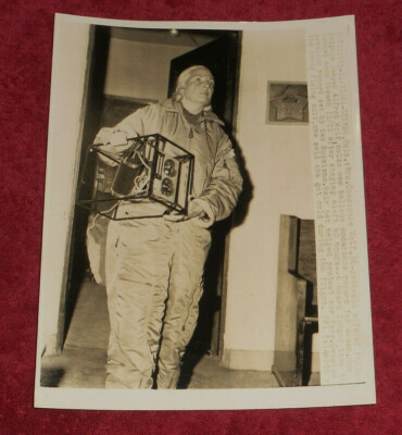1961 Press Photo New Women's Balloon Endurance Record Holder Mrs ...