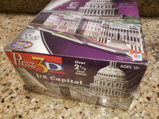 Puzz 3d US Capitol Wrebbit 764pcs 2 1/2 FT Wide for sale online | eBay