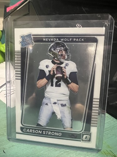 CARSON STRONG DONRUSS OPTIC RATED ROOKIE 2022 PANINI CHRONICLES DRAFT ...