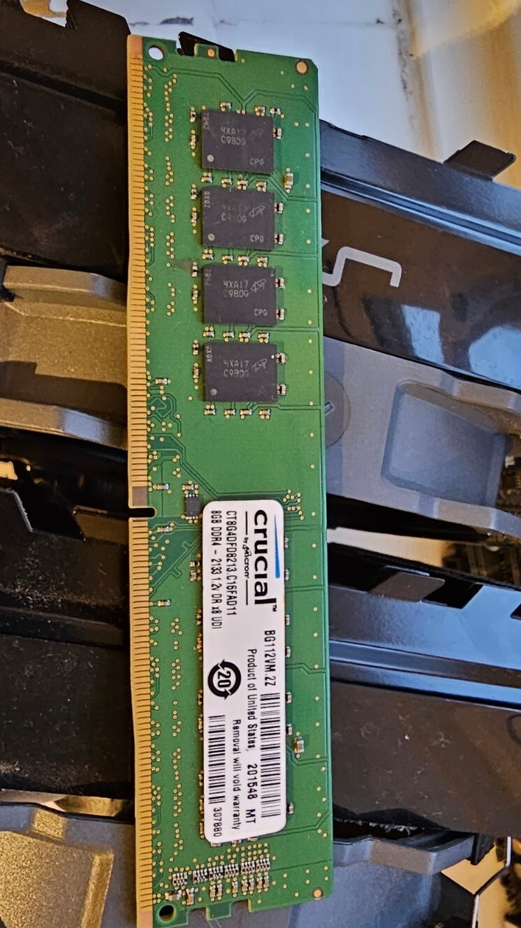 Crucial 16GB DDR4-2666 UDIMM Desktop Ram (CT16G4DFRA266) for sale ...