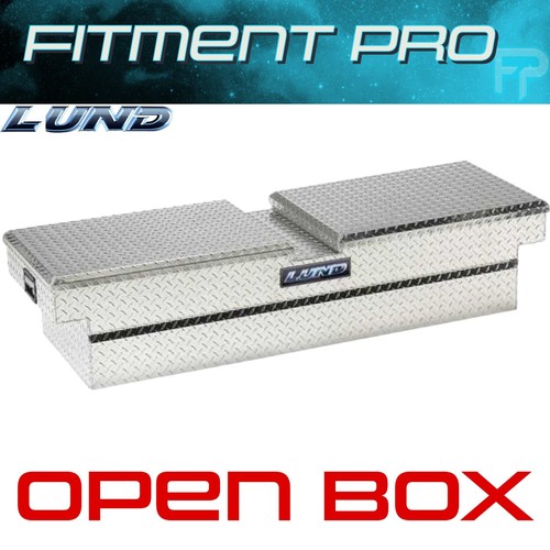 Lund Universal Aluminum Gull Wing Cross Bed Truck Tool Box Silver 72 ...