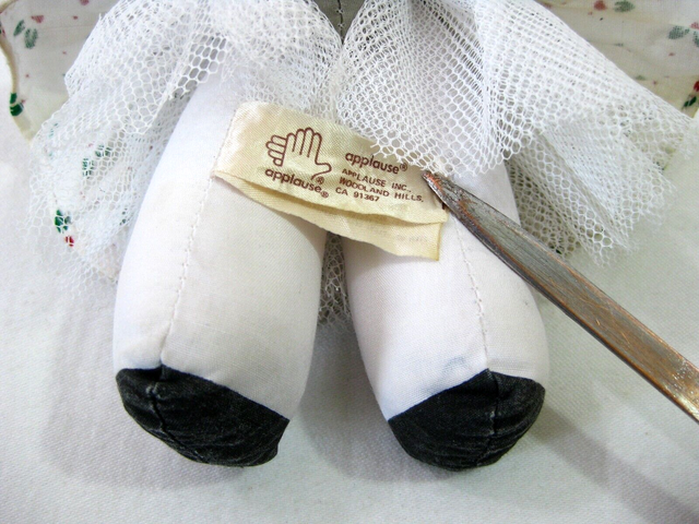 Vtg Applause Dustyn Schear Dollycats Christmas Plush Cloth Stuffed Toy ...