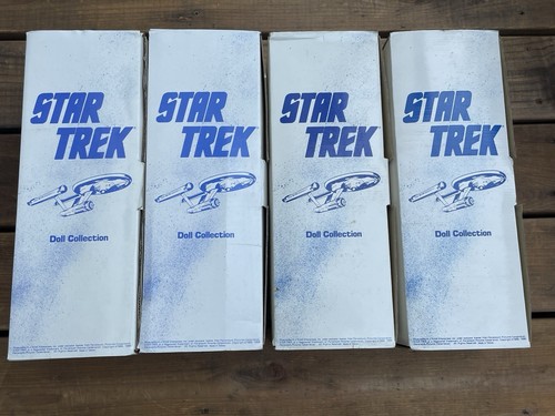 HAMILTON STAR TREK DOLL COLLECTION SPOCK CAPTAIN KIRK CHEKOV MCCOY 14 ...