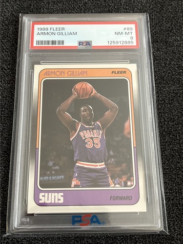 Armon Gilliam 1988 Fleer #89 PSA 8 | eBay