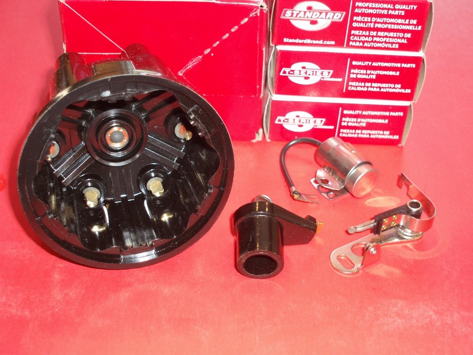 1953-62 Chevy Distributor Cap, Rotor, Points & Condenser Set Chevrolet ...
