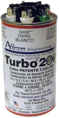 AmRad Turbo 200 UNIVERSAL CAPACITOR 9200 20/25/30/35/40/45/50/55+ 2.5 ...