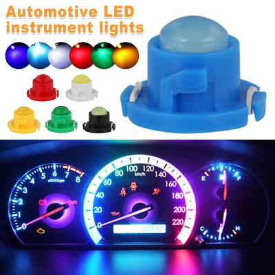 5-20PCS Car T4.7 Wedge LED Bulb Instrument Panel Climate Control Light ...