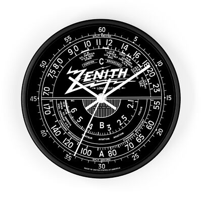 Retro Ham Shack Wall Clock. Zenith Shortwave dial Ham Radio gift | eBay