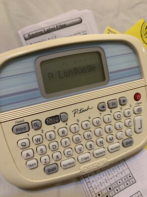 Brother PT-90 P-Touch Label Printer Maker Home Office Equipment With 2 ...