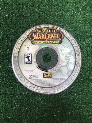 Replacement Disc 3 ONLY World of Warcraft Burning Crusade PC Computer ...