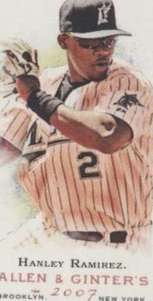 2007 Topps Allen & Ginter's - Hanley Ramirez #95 Mini for sale online ...