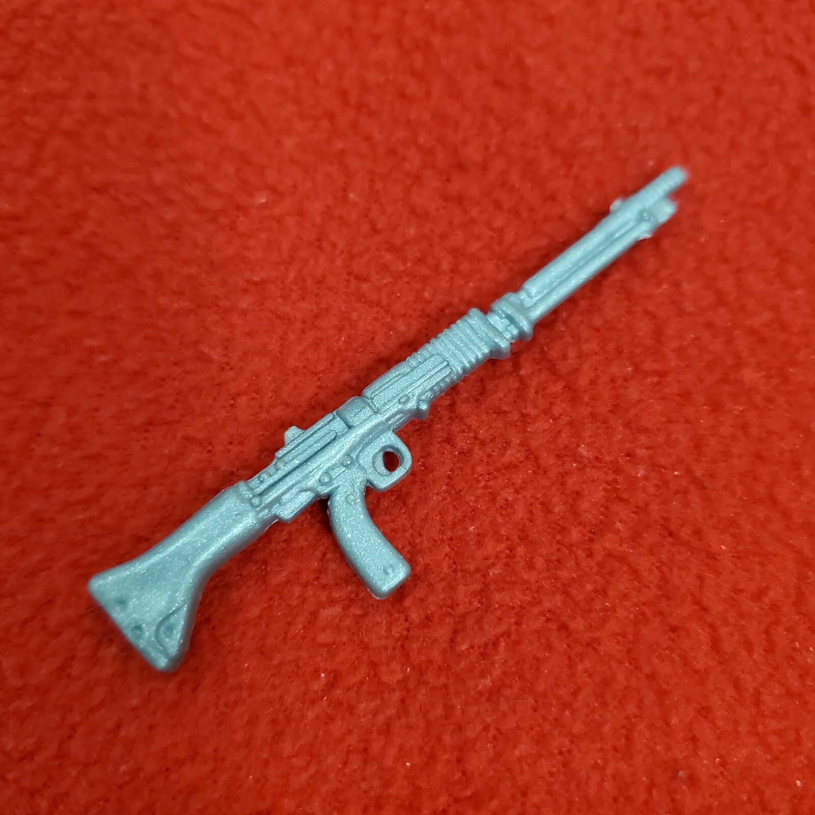 GI Joe Weapon SGT SAVAGE Silver Machine GUN #2 1995 Original Accessory ...