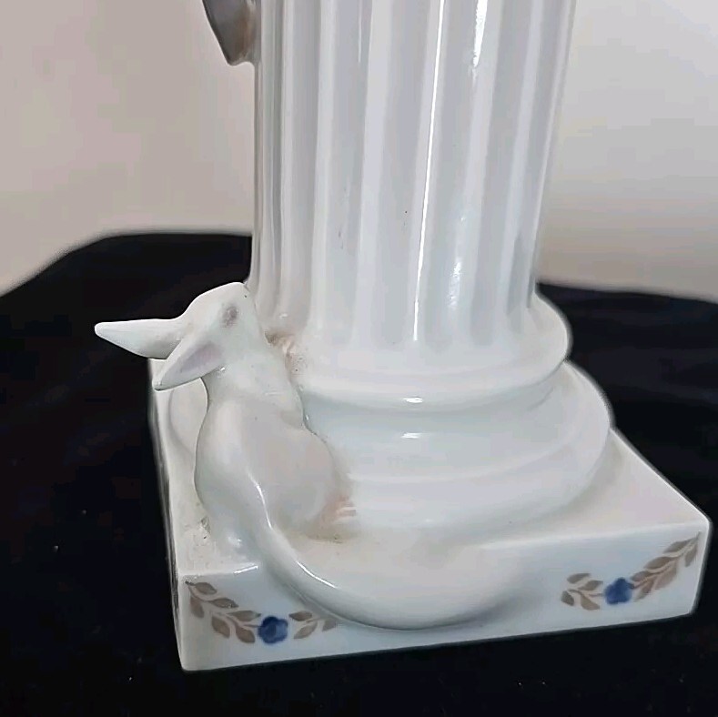 Royal Copenhagen Satyr Pan Faun W/ Flute & Rabbit Figurine #456 ...