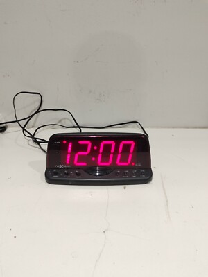 Vintage Nexxtech Digital Alarm Clock - Black | eBay