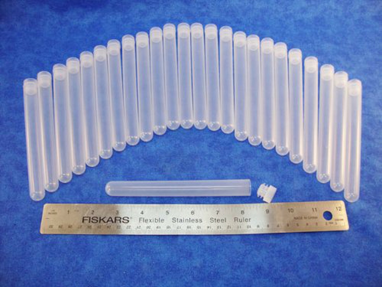 Polypropylene Test Tubes, 16 X 150mm with Caps, Pack of 25 | eBay